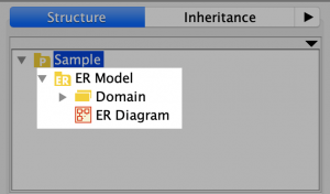 Entity Relationship Diagram in Astah Professional