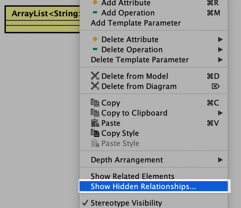 Class diagrams - Astah