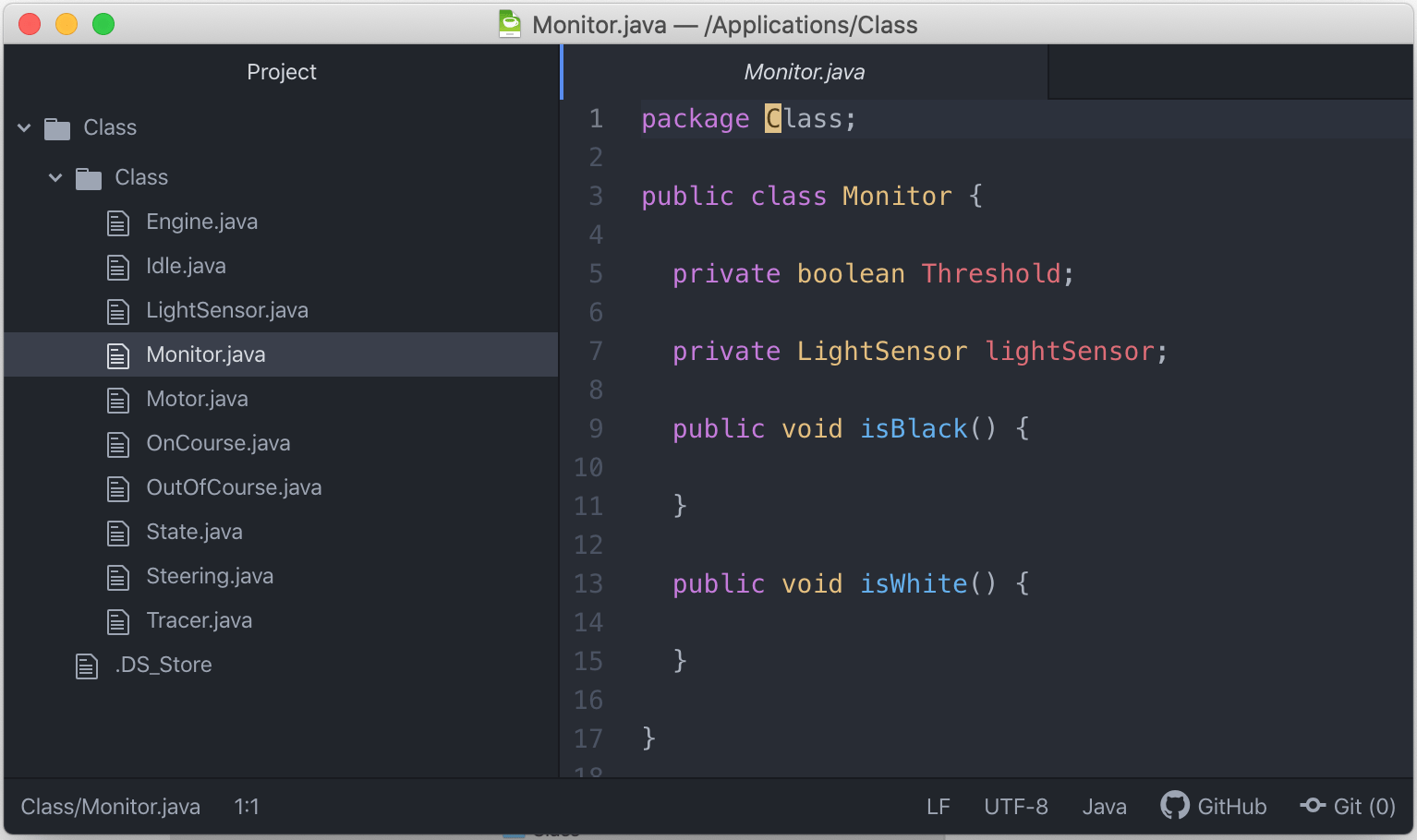 Working with Java - Astah