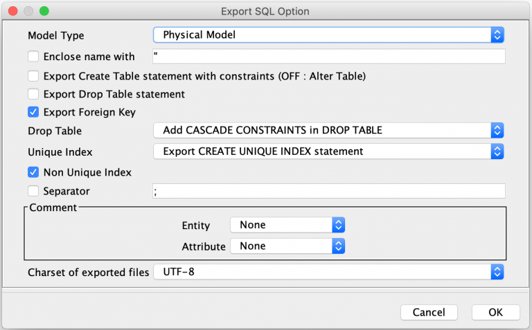 Entity Relationship Diagram in Astah Professional