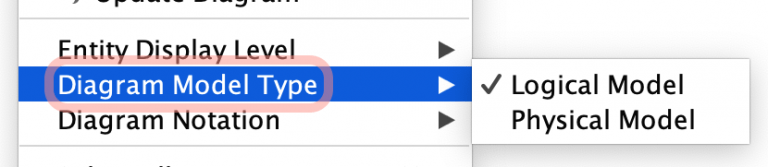 Entity Relationship Diagram in Astah Professional