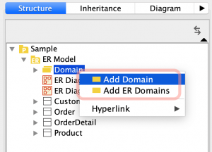 Entity Relationship Diagram in Astah Professional