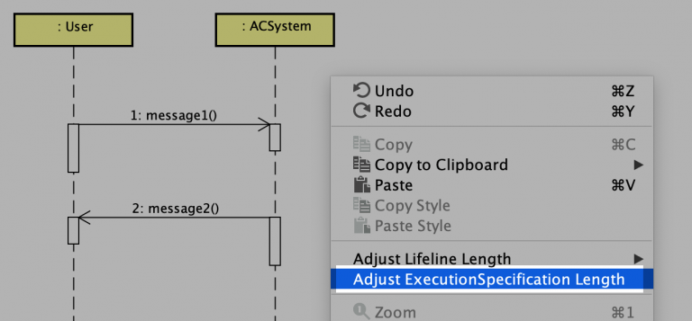 UML Sequence Diagram in Astah Professional and Astah UML