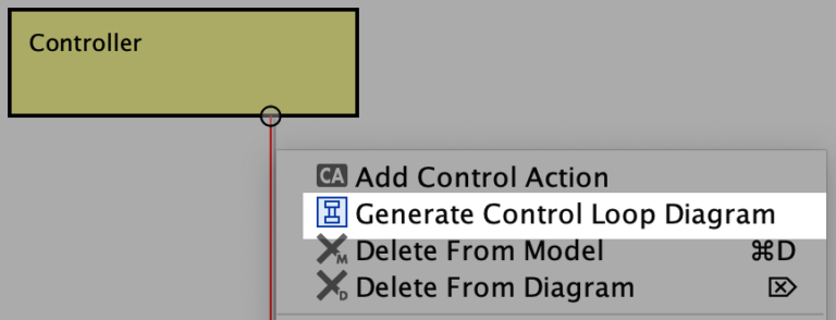 How to create Control Loop Diagram - Astah System Safety