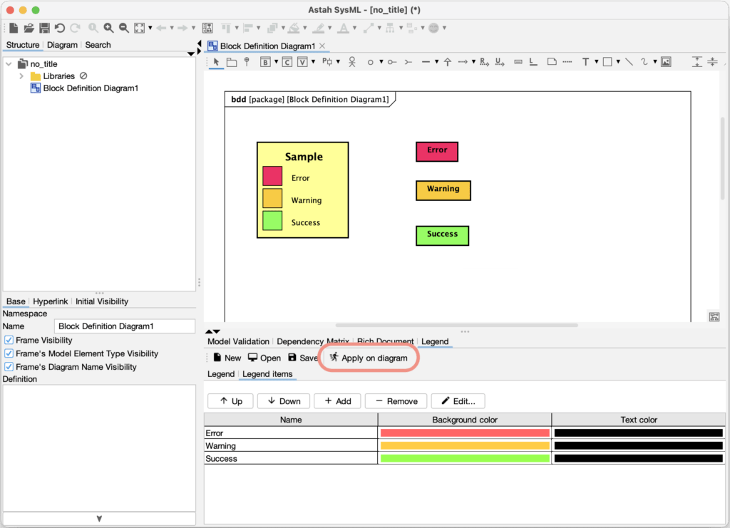Astah Legend Plug In