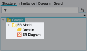 Entity Relationship Diagram in Astah Professional