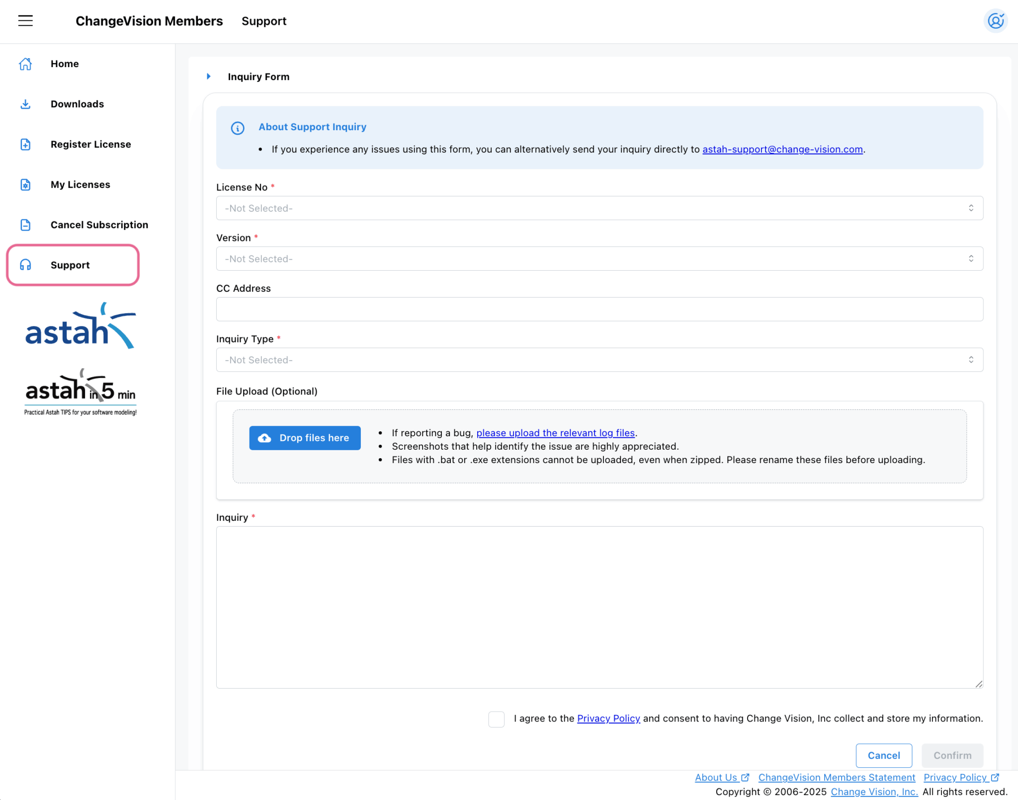 CV Members Guide - Astah