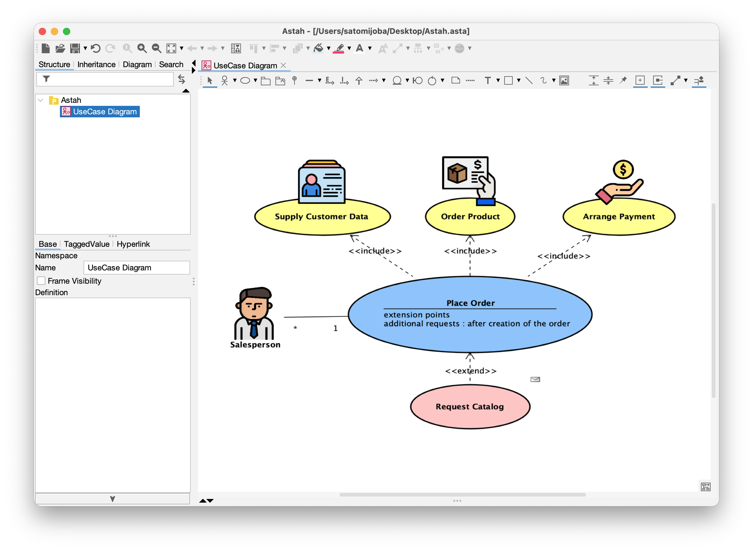 Add Images to your UML diagrams | Astah Professional
